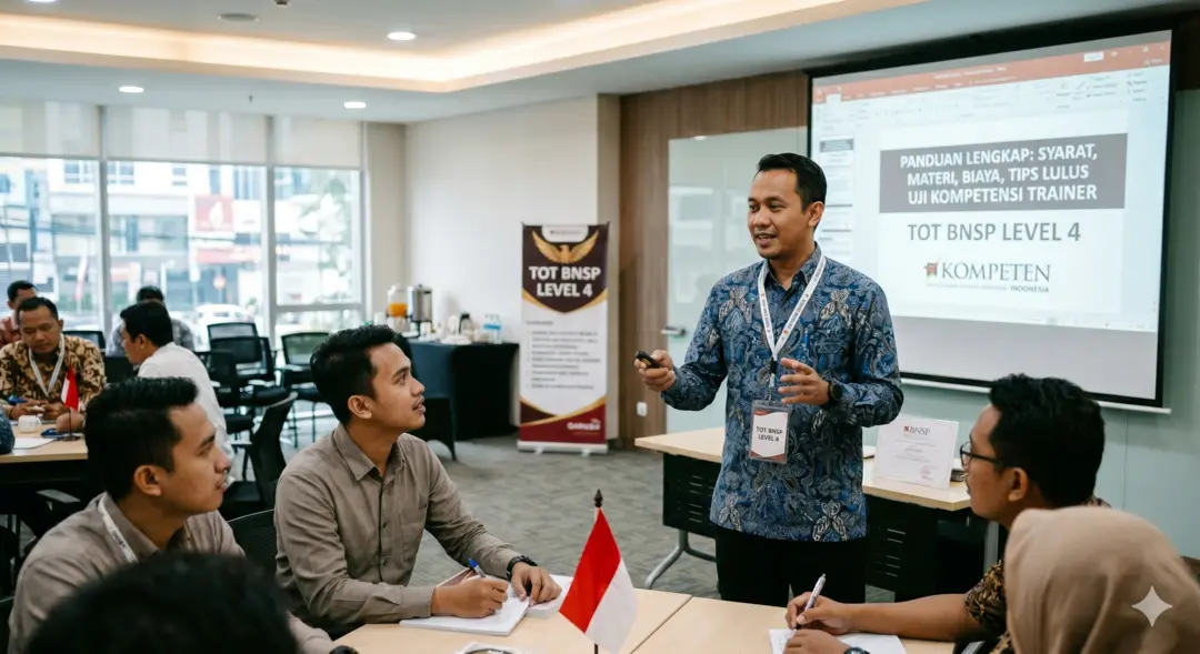 TOT BNSP Level 4: Panduan Lengkap Syarat, Materi, Biaya, dan Tips Lulus ...